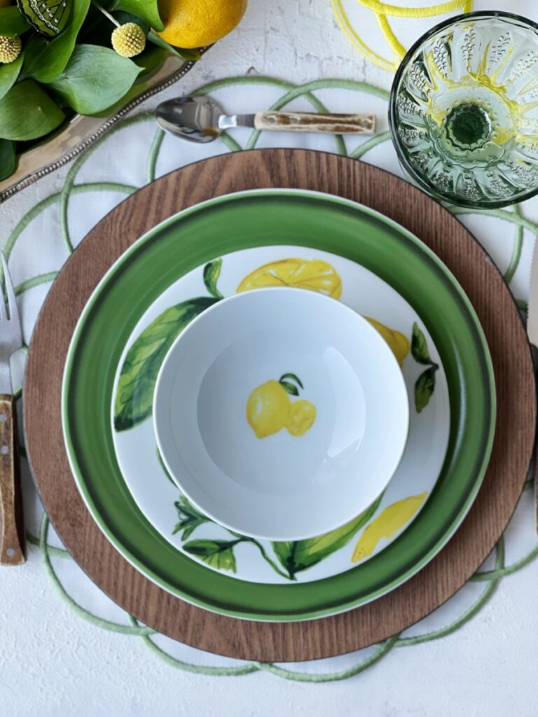 Citrus Collection Dinnerware Set – 12 Pieces – Fern&Co.